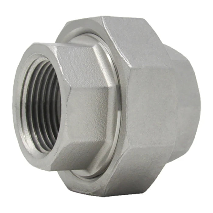 3/4" Union 304 Stainless Steel 150# Threaded Cast A351