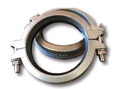 6" Flexible Coupling 316 Stainless Steel for Grooved Fitting ...