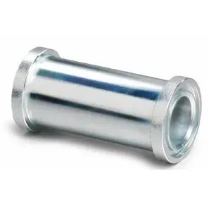 Flange Head x Flange Head, Stainless Steel, Straight, 1/2" C62 Side 1,