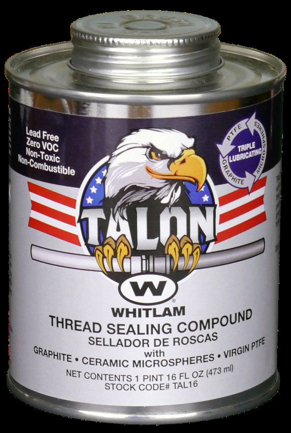 Talon PTFE Plumbing Sealing Compound (4 oz) | PipingNow