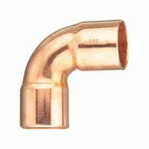 Solder 90 Degree Redcuing Elbow, 1 x 3/4 in, C x C, Wrot Copper, Domes