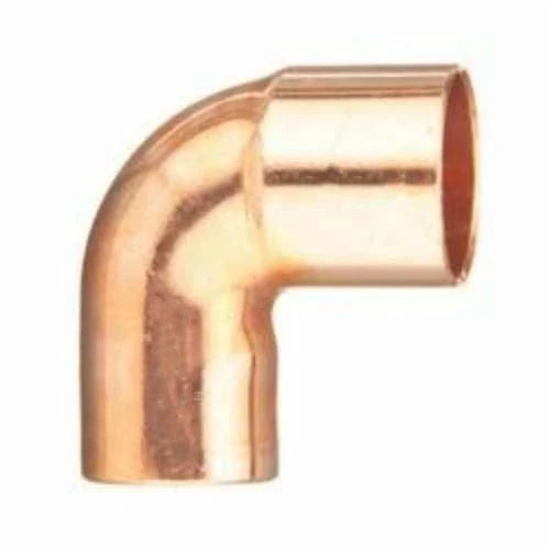 Solder 90 Degree Street Elbow, 1/4 in, Fitting x C, Wrot Copper, Domes