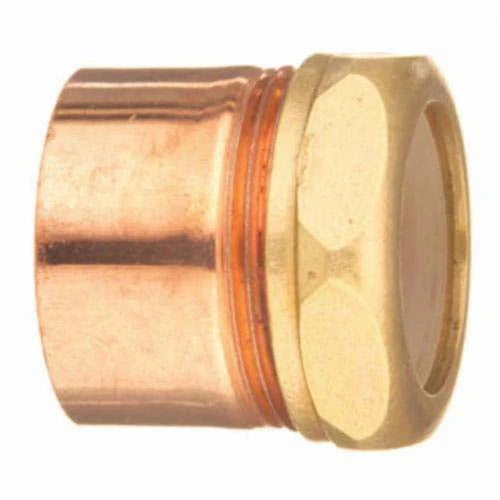 Solder Trap Adapter, 1-1/4 in, C x Slip Joint, Wrot Copper, Domestic